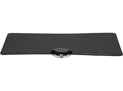 Channel Master FLATenna - Indoor Digital HDTV Antenna, 12' Coaxial Cable, Superior Reception Range & Signal Reliability, Supports 4K Smart TVs, OTA Broadcast & NextGen TV, Easy Install