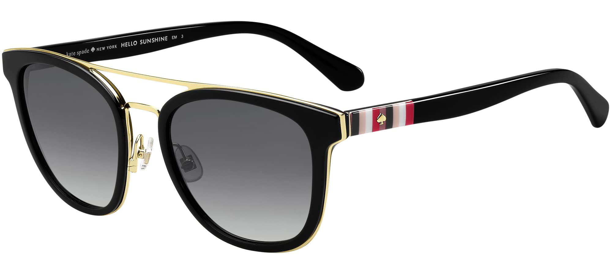 Kate Spade New York Women's Casual D Frame Sunglasses, 807, 54