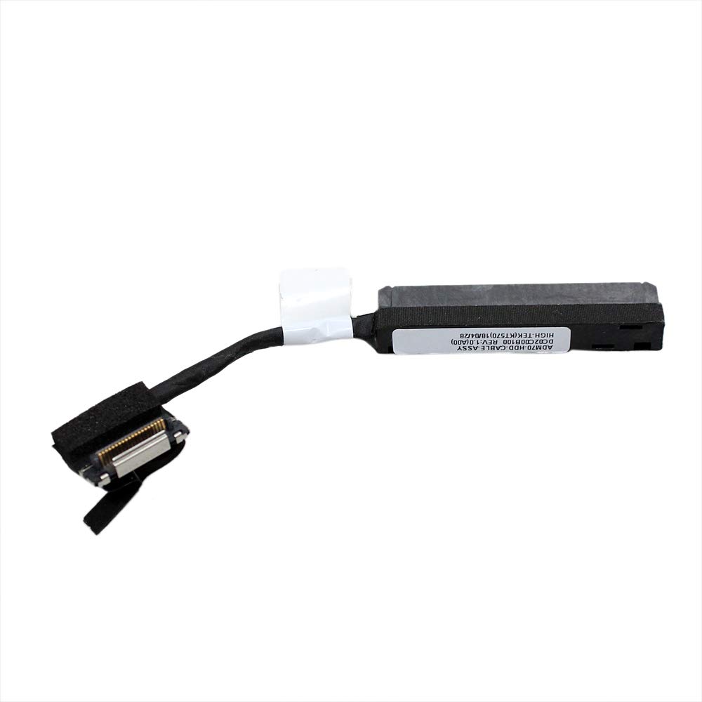 GinTai SATA Hard Drive HDD SSD Cable Adapter Connector Replacement for Dell Latitude 5480 5490 5491 5495 E5470 80RK8 080RK8 ADM70 DC02C00B10
