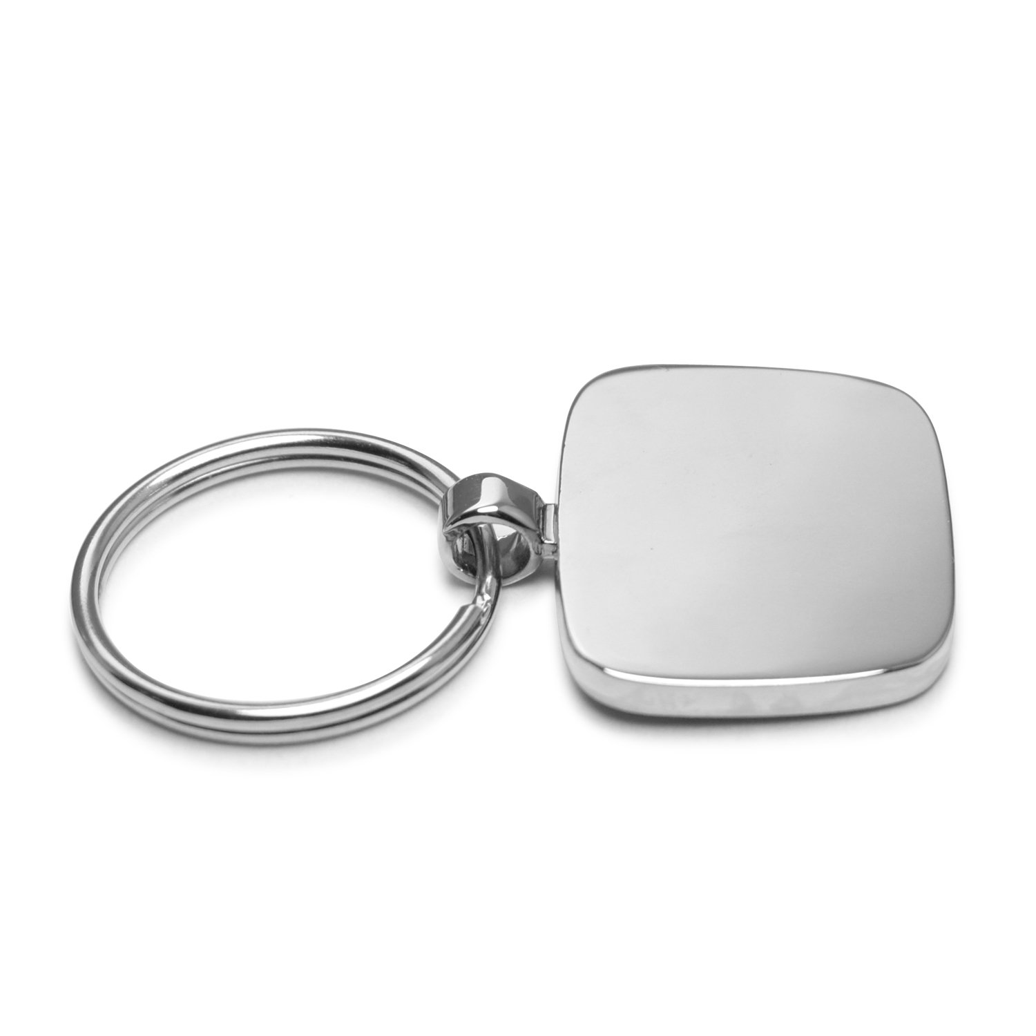 iPick Image - Honda Logo 3D Look Chrome Die-cast Metal Key Chain Key-Ring, Official Licensed