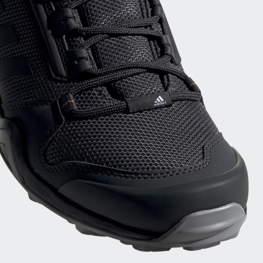 adidas Men's Terrex Ax3 Hiking Shoe, Grey/Black/Mesa, 12