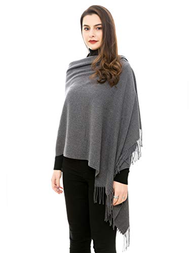 REEMONDE Womens Scarf Pashmina Shawls Wraps Stole for Evening Dress Wedding Bridal Bridesmaid Shawls