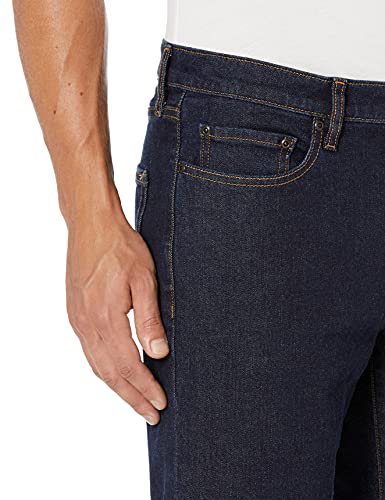 Amazon Essentials Men's Slim-Fit Comfort Stretch Jeans - Dark Blue, 30W x 28L (Previously Goodthreads)