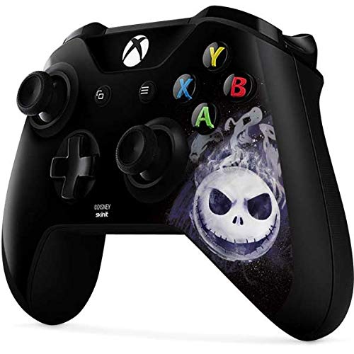 Skinit Decal Gaming Skin Compatible with Xbox One X Controller - Officially Licensed Disney Jack Skellington Space Design