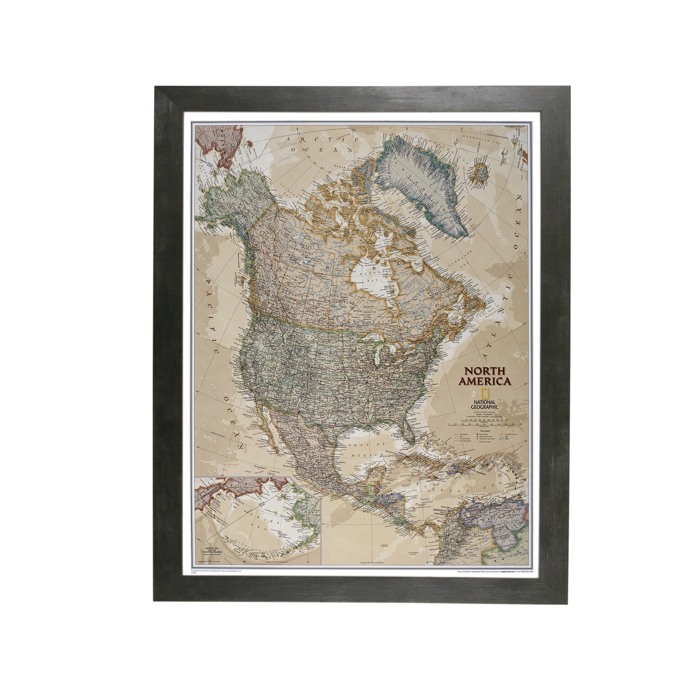 Push Pin Travel Maps Customizable Posters & Prints - Rustic Black - Personalized Framed Pin Map, Arrives Ready to Hang with 150 Pins - Handcrafted in USA - 27.5" x 39.5"