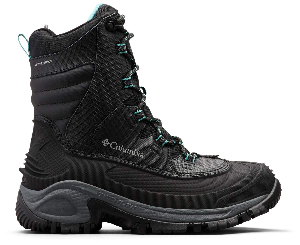 Columbia Women's Bugaboot III, Black/Pacific Rim, 10