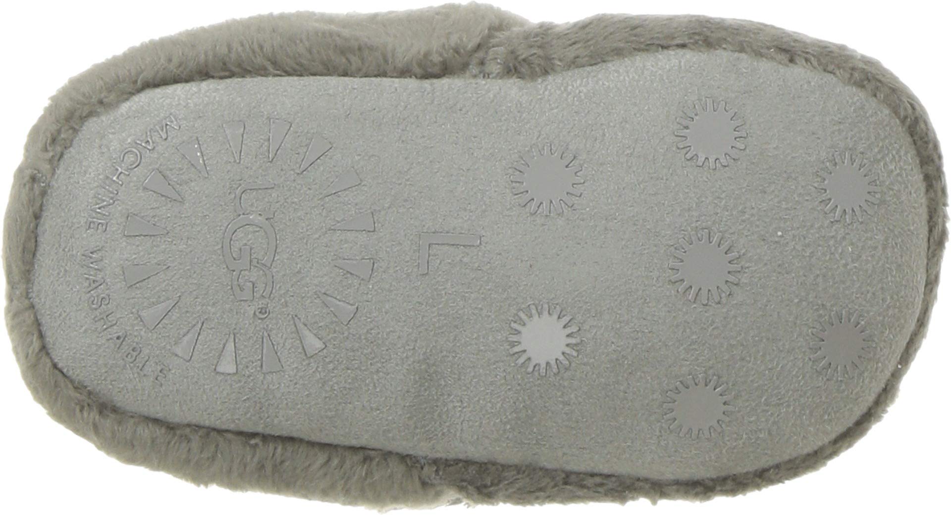 UGG Kids' Bixbee and Lovey Ankle Boot, Charcoal, 2/3