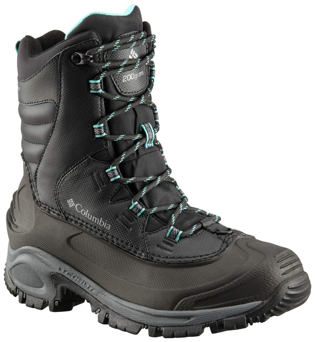Columbia Women's Bugaboot III, Black/Pacific Rim, 10