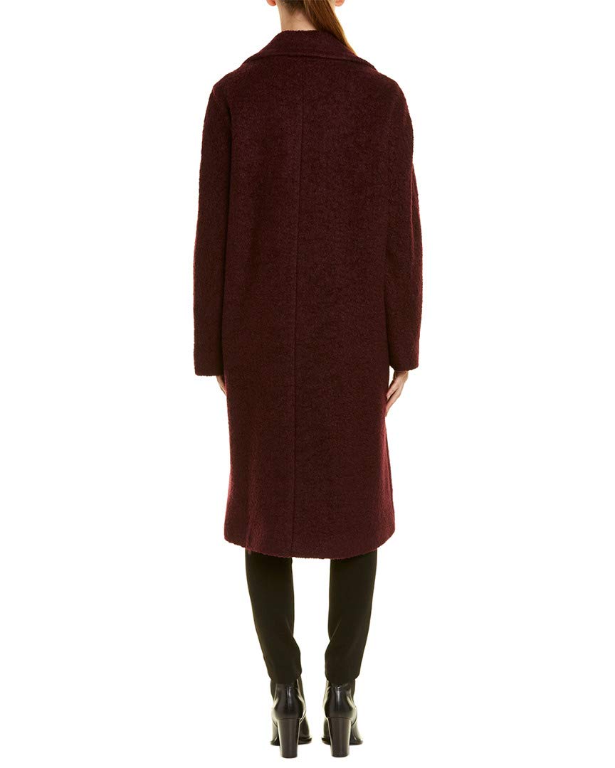 RACHEL Rachel Roy Women's Plus Size Wool Coat, Wine, 3X