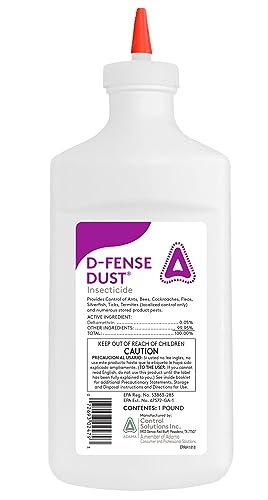 10417 D-Fense Dust 1lbs Bundle Insecticide/Duster, Green