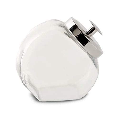 Anchor Hocking Glass Penny Candy Jar with Chrome Cover, 1/2 Gallon