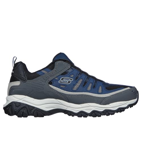 Skechers Sport Men's Afterburn M. Fit Wonted Loafer,navy/gray,9.5 M US