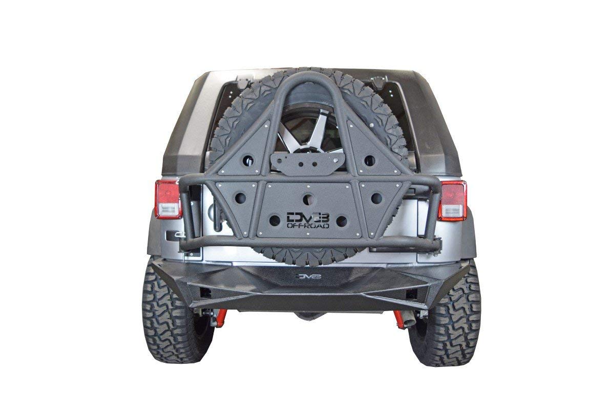 DV8 Offroad | Steel Series Rear Bumper | Designed for the Jeep Wrangler JK