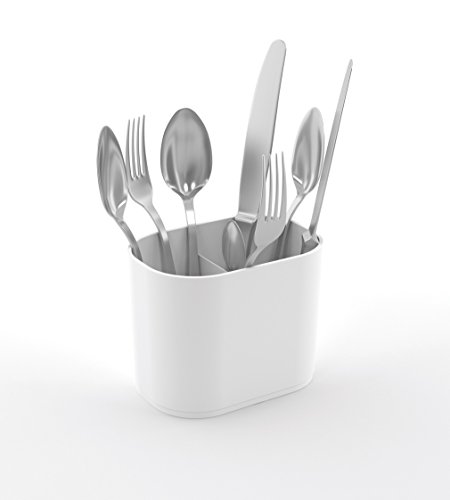 Joseph Joseph 85040 Extend Expandable Dish Drying Rack and Drainboard Set Foldaway Integrated Spout Drainer Removable Steel Rack and Cutlery Holder, Gray