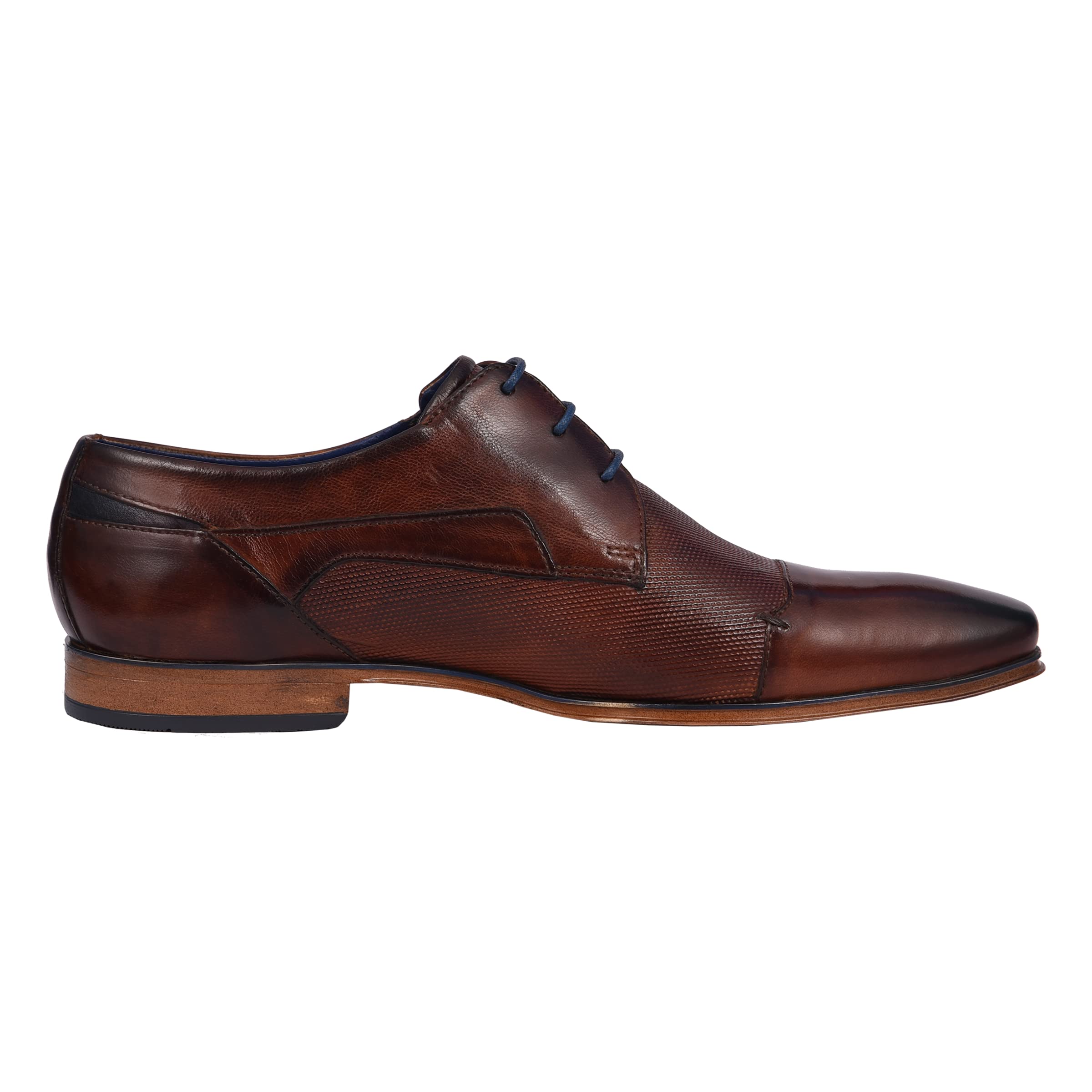 bugatti Men's 311420103500 Derbys, Brown Brown 6000, 11.5