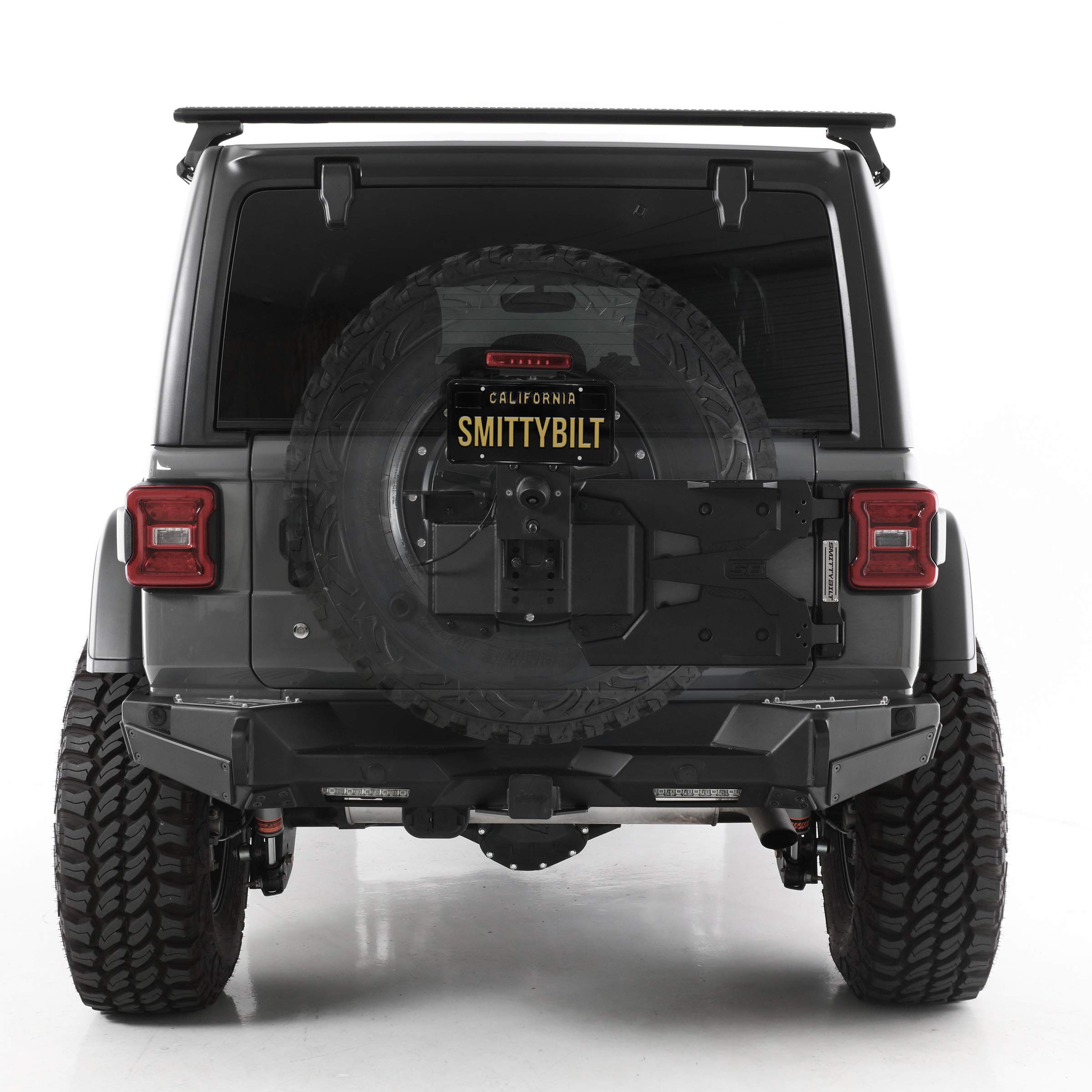 SmittyBilt JL HD PIVOT TIRE CARRIER - SB7743
