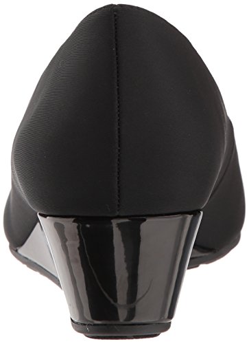 Bandolino Women's Candra Pump, Black Lycra, 7.5