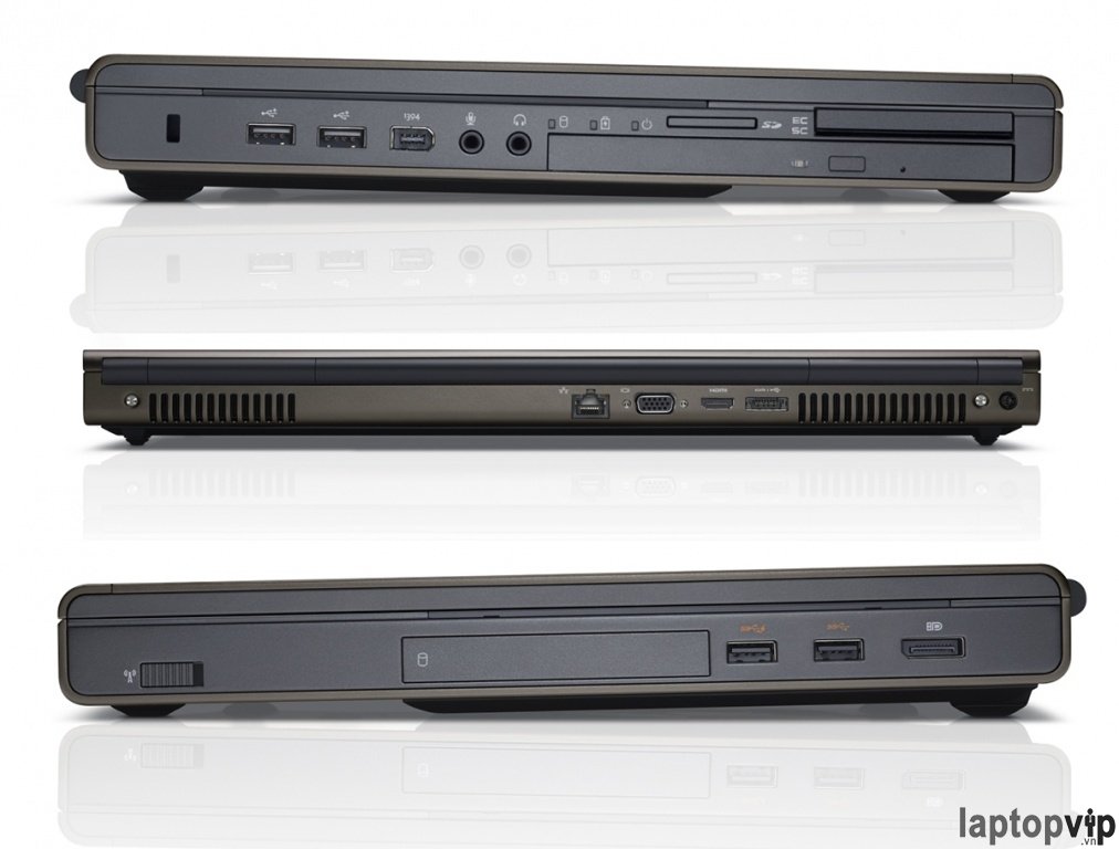 Dell Precision M4800 15.6" Business Laptop NoteBook PC (Intel Ci7-4900MQ, 16GB Ram, 1TB HDD +120 GB Brand SSD, Nvidia Quadro K2100M Graphics, HDMI, Cam, B.T, WIFI) Win 10 (Renewed)