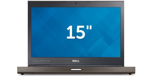 Dell Precision M4800 15.6" Business Laptop NoteBook PC (Intel Ci7-4900MQ, 16GB Ram, 1TB HDD +120 GB Brand SSD, Nvidia Quadro K2100M Graphics, HDMI, Cam, B.T, WIFI) Win 10 (Renewed)