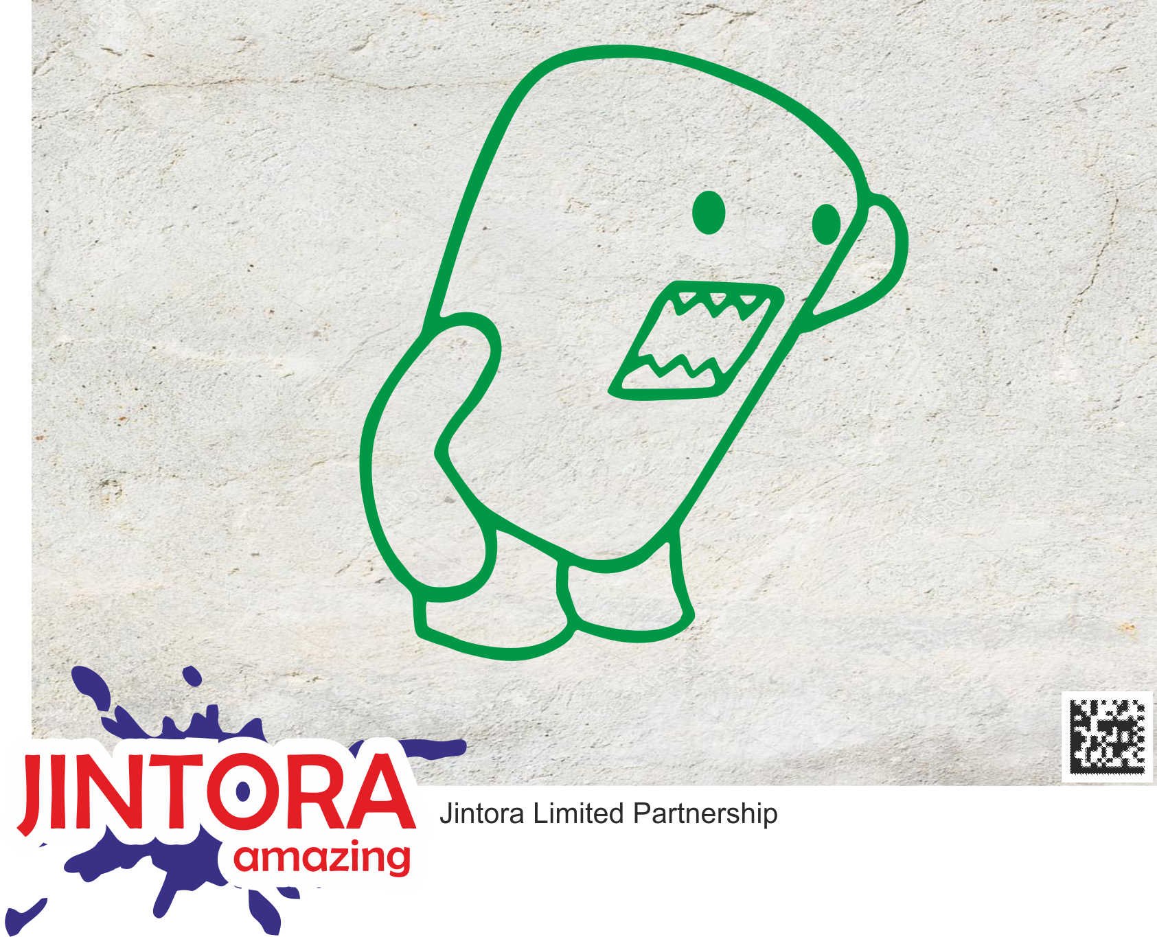 JINTORA Sticker - Decal - JDM - Die Cut - domo kun Sideways - 153x99 mm - JDM - Die Cut - Car - Truck - Bus - Window - Laptop - Coach - Rear Window - Green