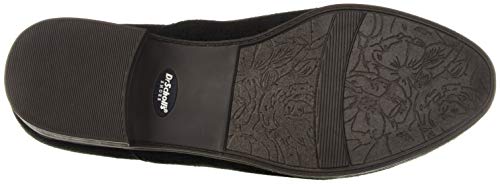 Dr. Scholl's Shoes Women's Rate Ankle Boot, Black Perforated Microfiber Suede, 10 Wide US