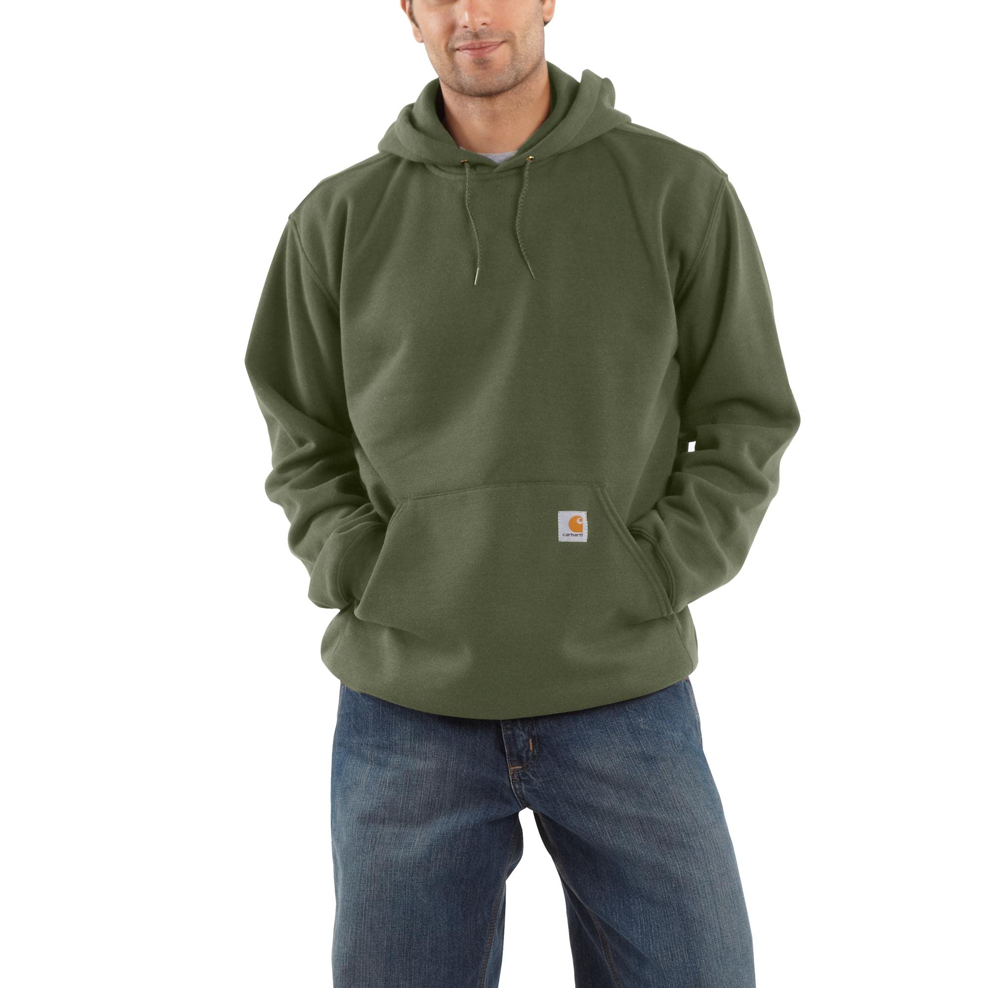 CarharttmensLoose Fit Midweight SweatshirtMossSmall