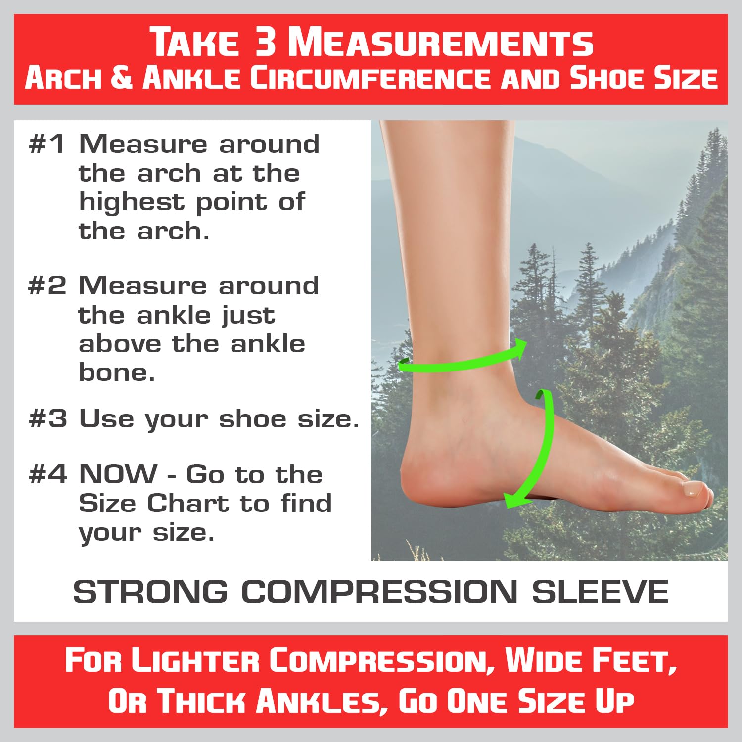 TechWare Pro Ankle Brace Compression Sleeve - Relieves Achilles Tendonitis, Joint Pain. Plantar Fasciitis Foot Sock with Arch Support Reduces Swelling & Heel Spur Pain. (Gray, S/M)