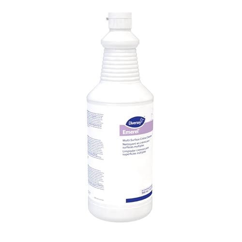Diversey Emerel Multi-Surface Creme Cleanser, Fresh Scent, 32 Oz Bottle