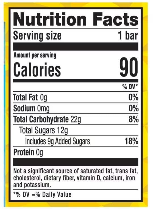 Popsicle Spongebob Squarepants Bar, 4.0 oz. (20 count)
