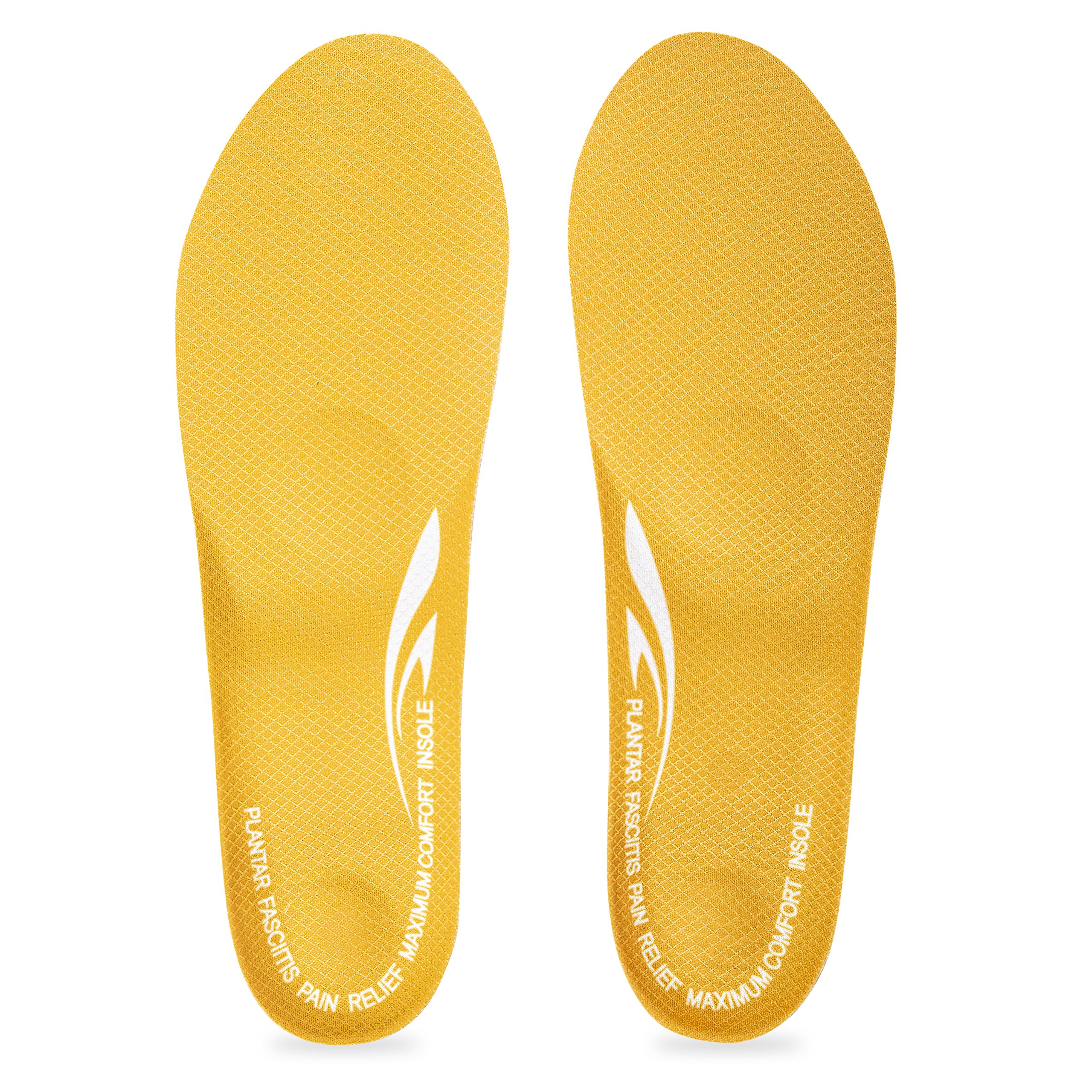 Plantar Fasciitis and Heel Spur Full Length Insole Inserts Arch Supports with Thick Gel