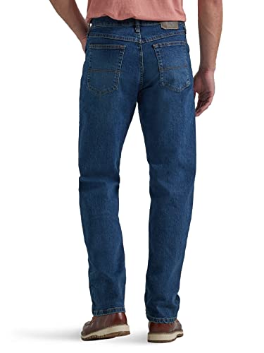 Wrangler Authentics Men's Classic 5-Pocket Relaxed Fit Flex Jean Flex Dark 36W x 32L