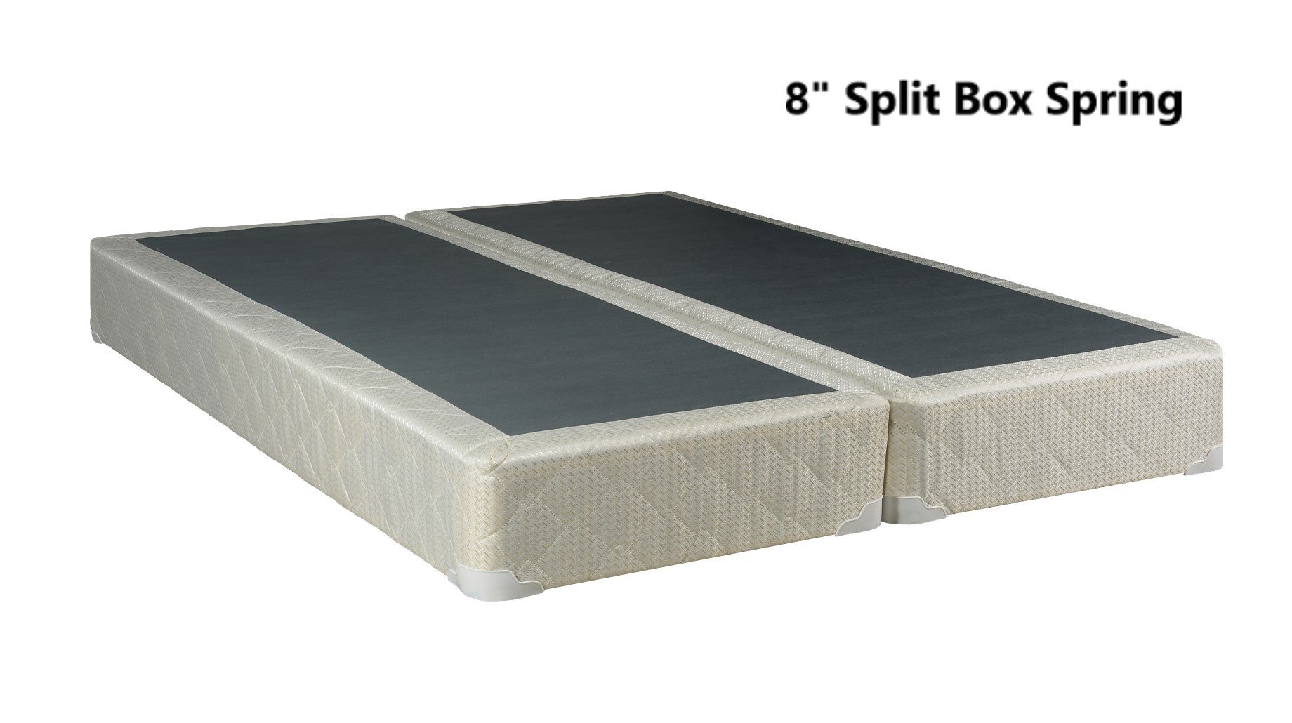 Spinal Solution Wood Traditional Box Spring/Foundation for Mattress, California King, 3