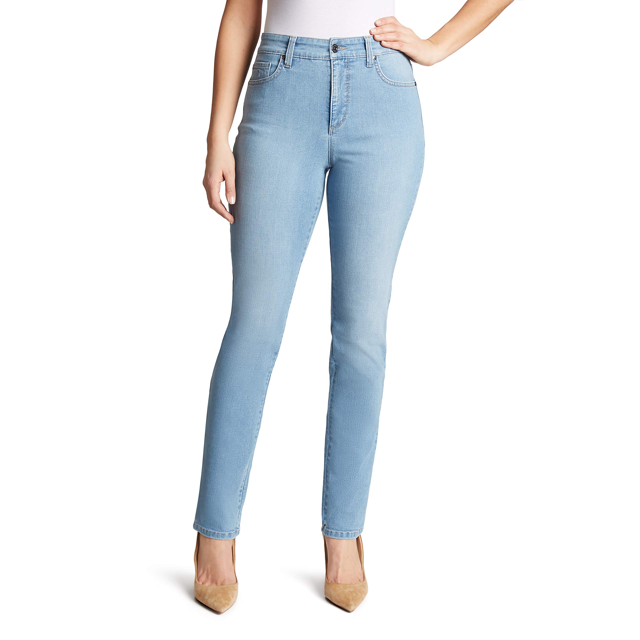 Gloria Vanderbilt Women's Amanda Classic High Rise Tapered Jean Petite, Callisto, 4 Short