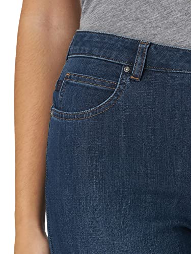 Lee Women's Relaxed Fit Capri Jean, Mysterious, 18
