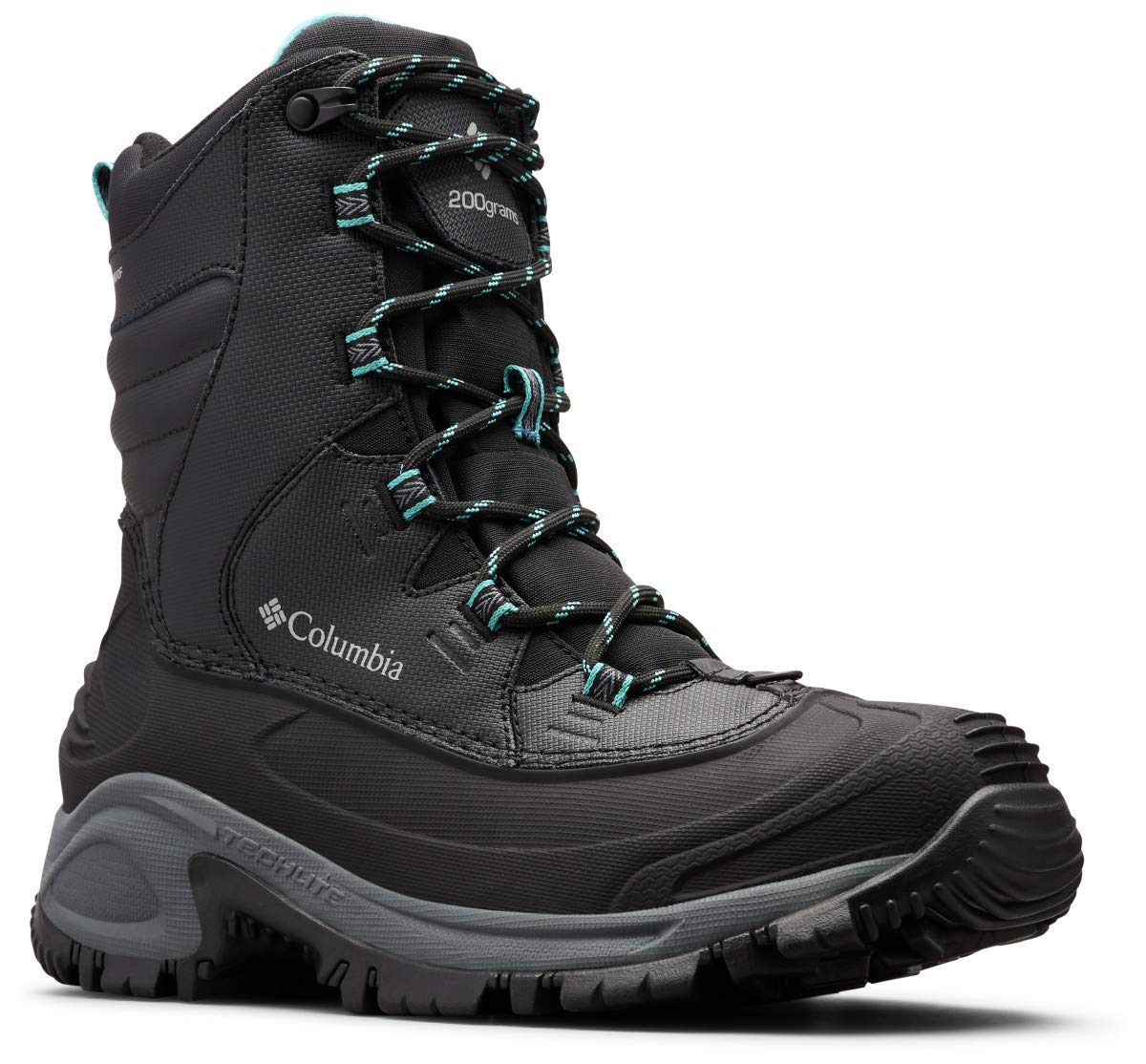 Columbia Women's Bugaboot III, Black/Pacific Rim, 10