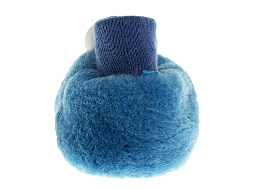 Sesame Street Elmo Cookie Monster Boys Girls Sock Top Slippers,Cookie Monster Blue (Toddler Size 3-4)
