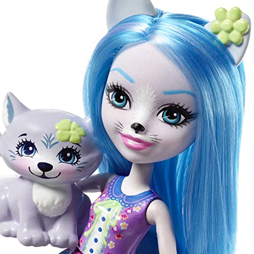 Enchantimals Winsley Wolf Doll & Trooper Figure [Amazon Exclusive]
