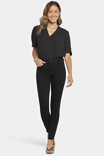 NYDJ Women's Ami Skinny Legging Denim Jeans, Black, 14