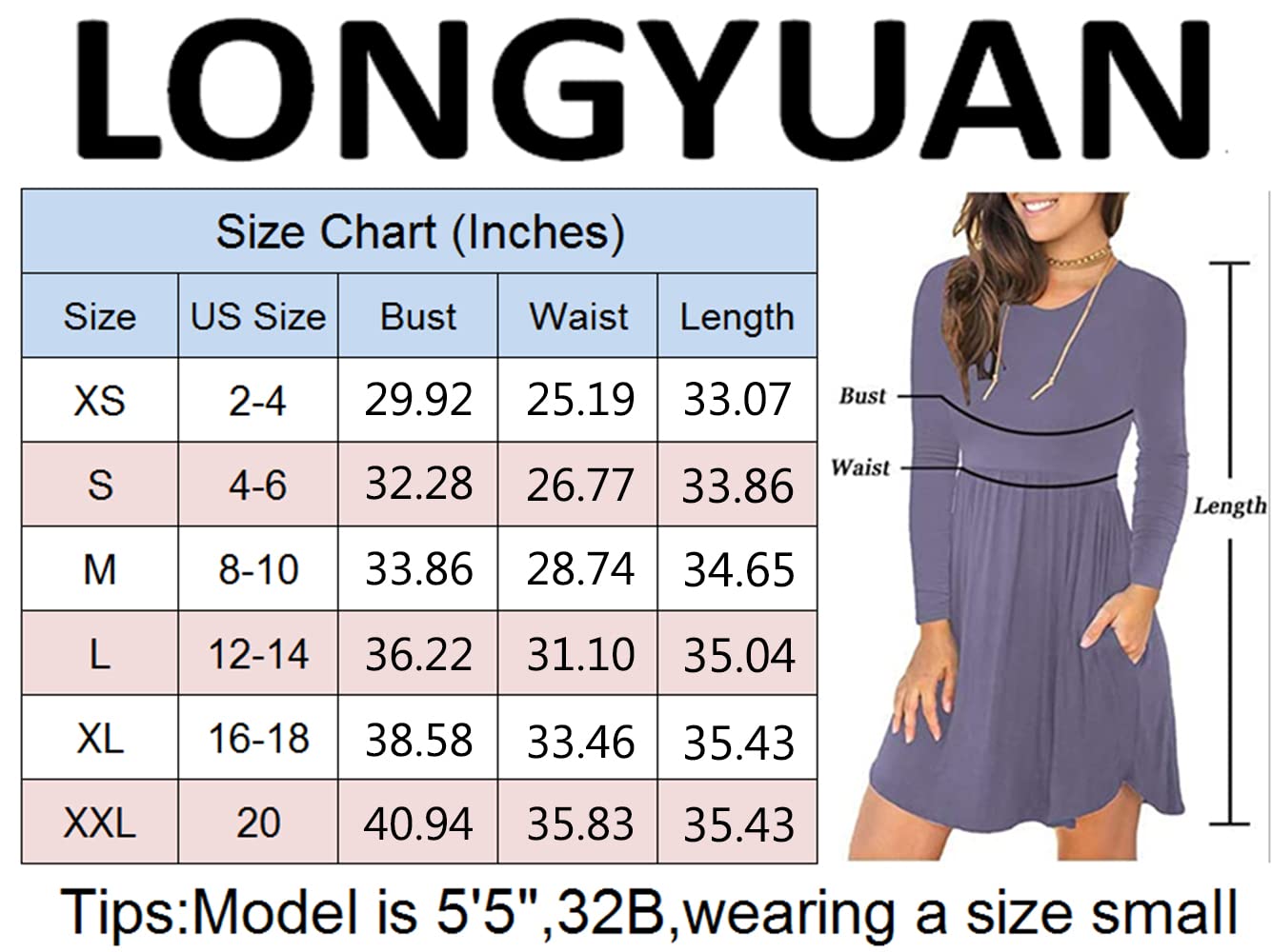 LONGYUAN Womens 2025 Casual Homecoming Winter Dresses Soft Long Sleeve Swing Christmas Dress Wine Red XL