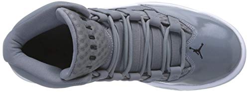 Nike Men's Jordan Max Aura Basketball Shoes, Cool Grey/White/Clear/Black, 10.5