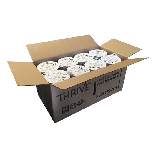 Thrive Frozen Nutrition, Chocolate Gelato, 4 oz Cups (36 count)