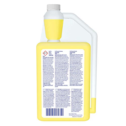 Diversey Floor Cleaner, 32 oz., Citrus, Yellow