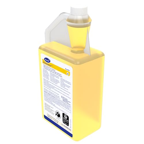 Diversey Floor Cleaner, 32 oz., Citrus, Yellow