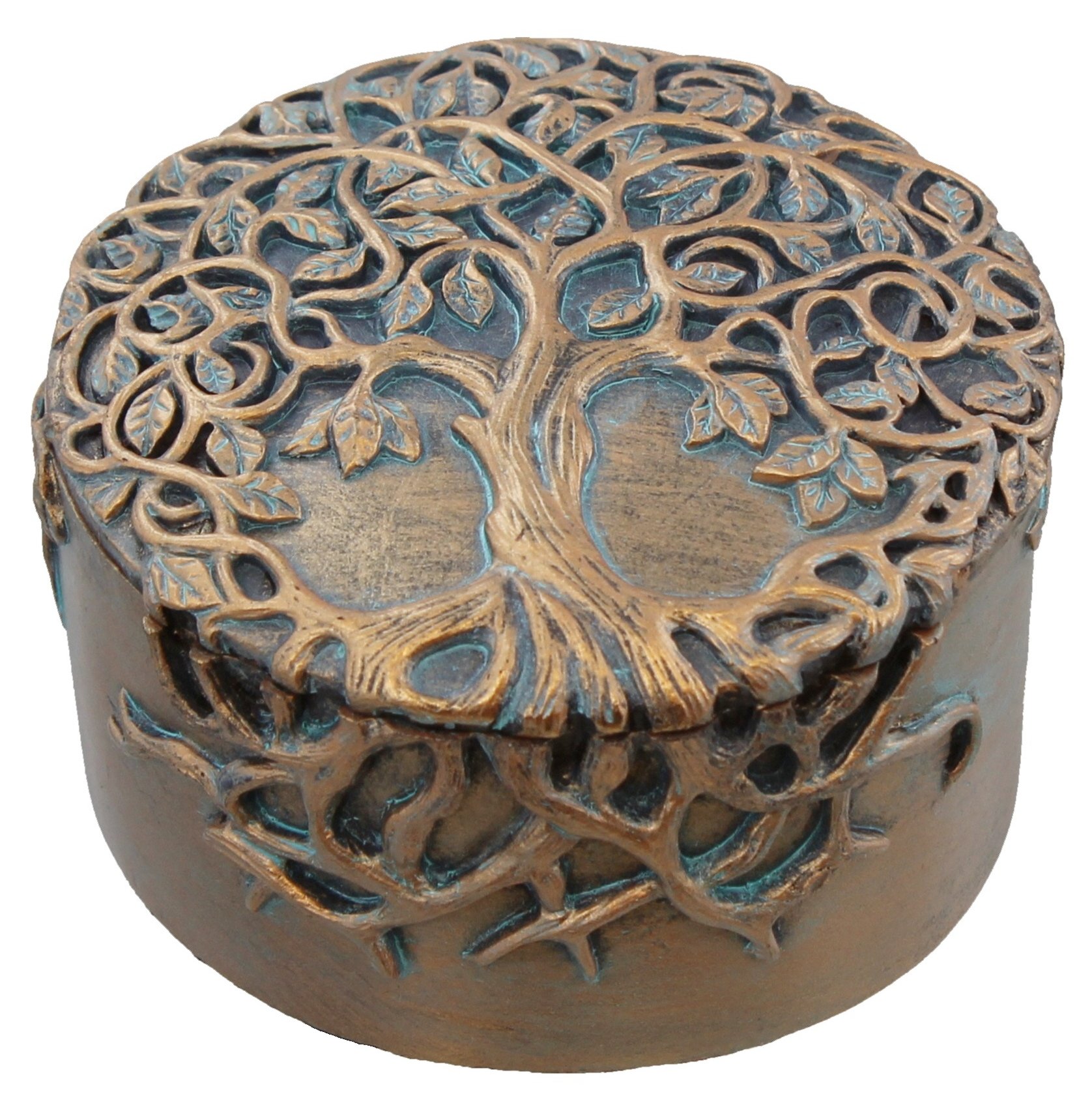 Old River Outdoors Decorative Tree of Life Trinket/Jewelry Box - Celtic Art