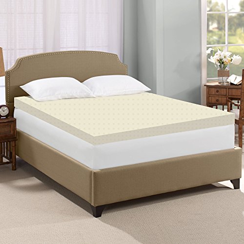 Greaton 2-inch High Density Foam Topper,Adds Comfort to Mattress, Queen, Size