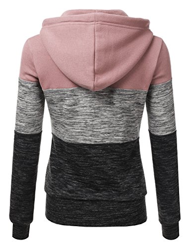 DOUBLJU Lightweight Thin Zip-Up Casual Hoodie Jackets for Womens with Plus Size