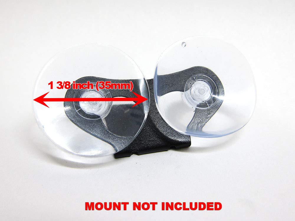 Ramtech 4-Pack Suction Cups Replacement Kit for Radar Laser Detector Windshield Mounts, Compatible with Radenso Pro M XP SP, SCLD