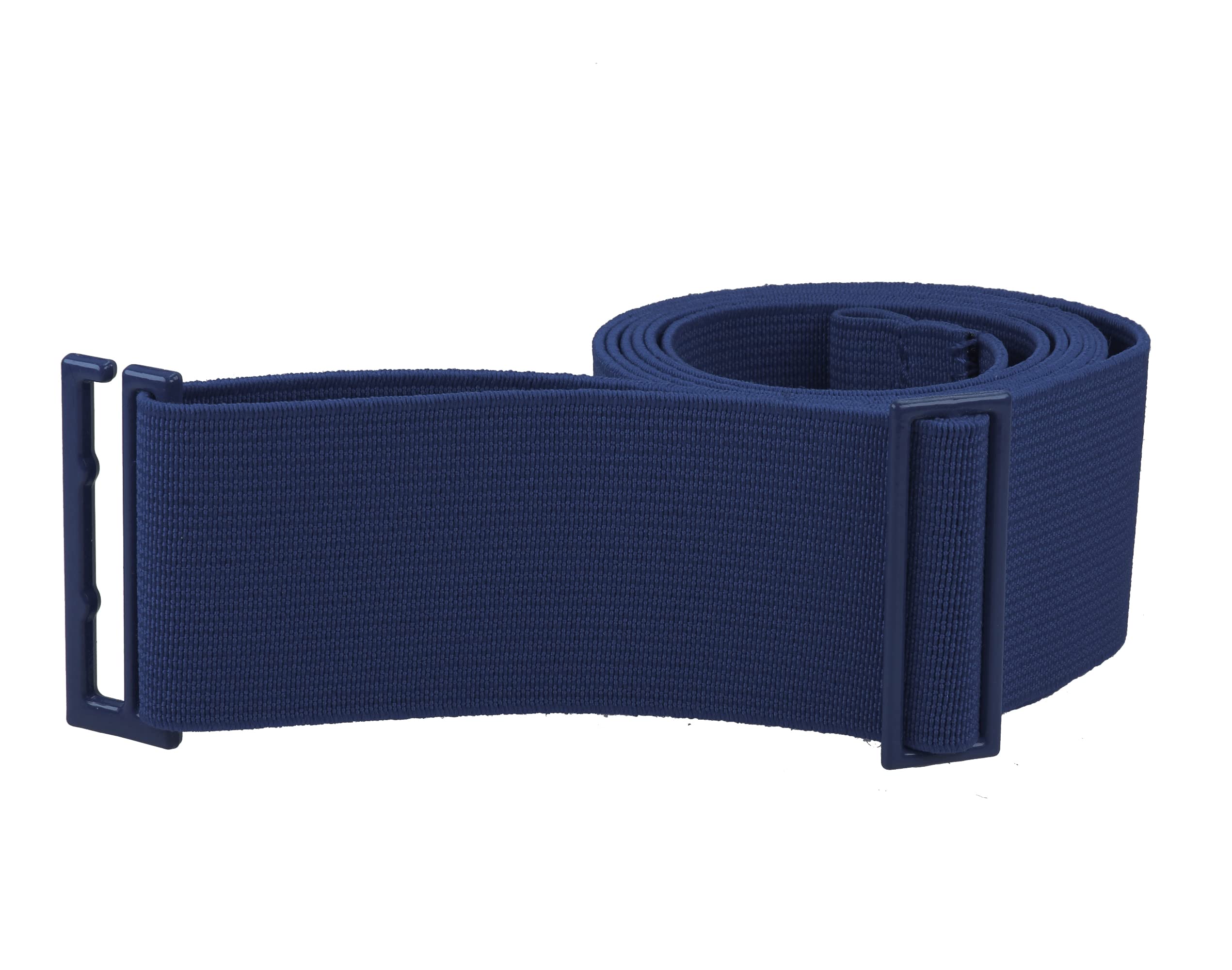 Gelante Lady Invisible Belt - Web Canvas Elastic Adjustable Skinny No Show Belt-2051-Navy (0-14)