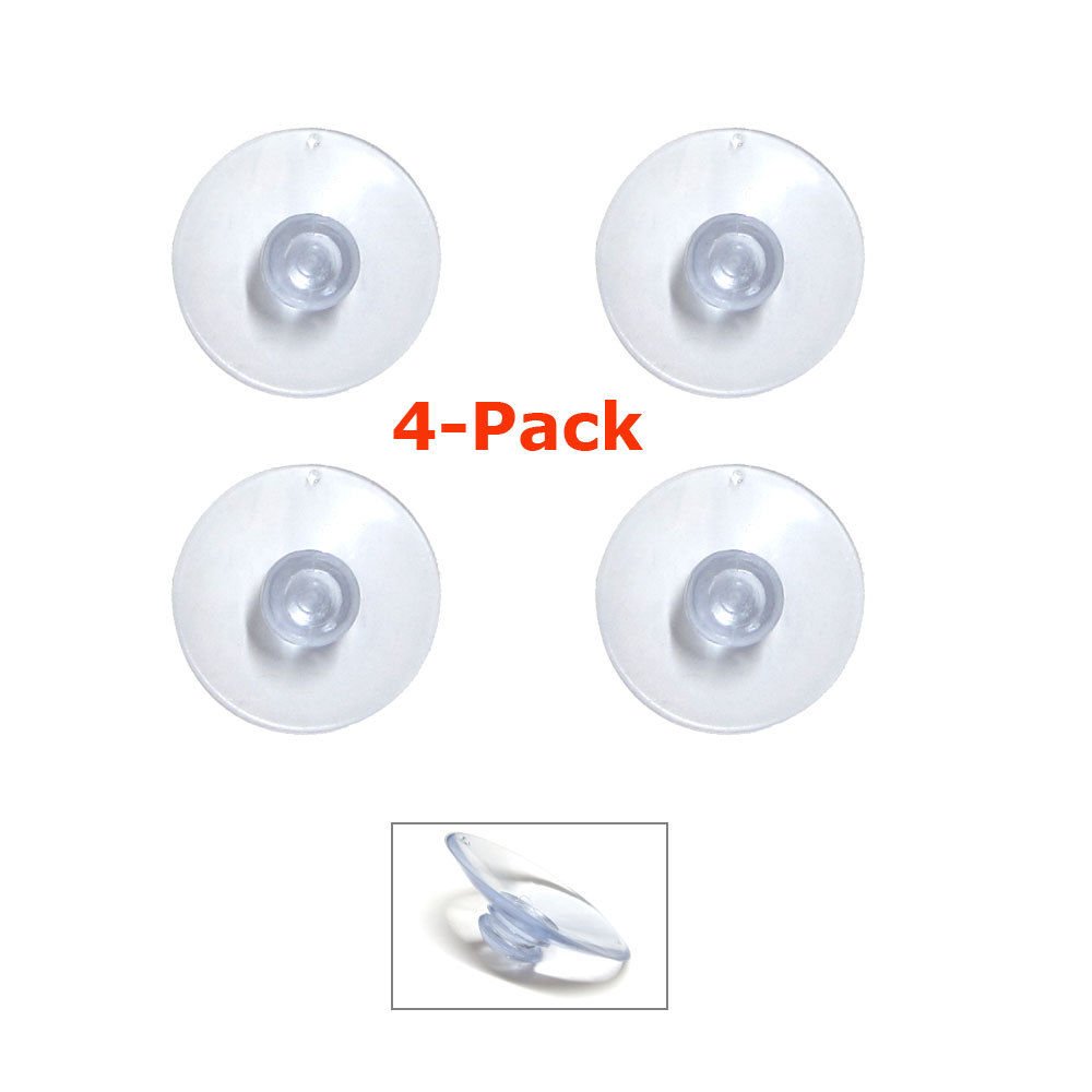 Ramtech 4-Pack Suction Cups Replacement Kit for Radar Laser Detector Windshield Mounts, Compatible with Radenso Pro M XP SP, SCLD
