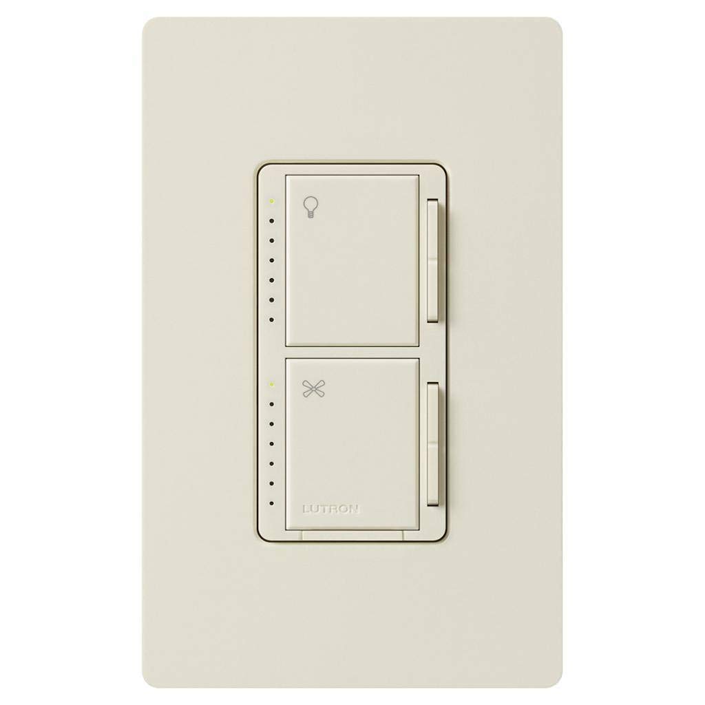 Lutron MACL-LFQ-LA Single Pole Dimmer Lt Almond
